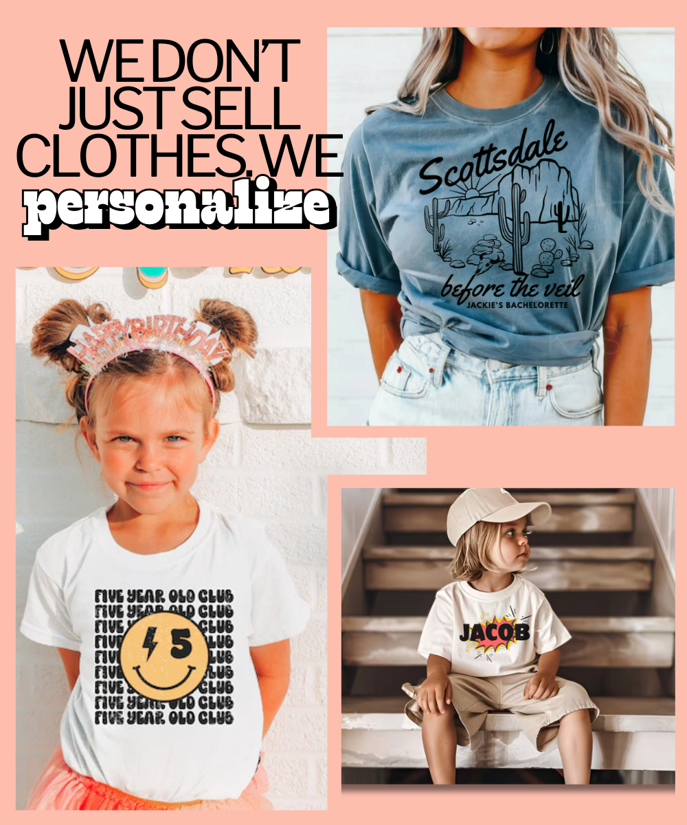 Custom Graphic Tee's and Personalized Party Supplies – TintsandTots LLC
